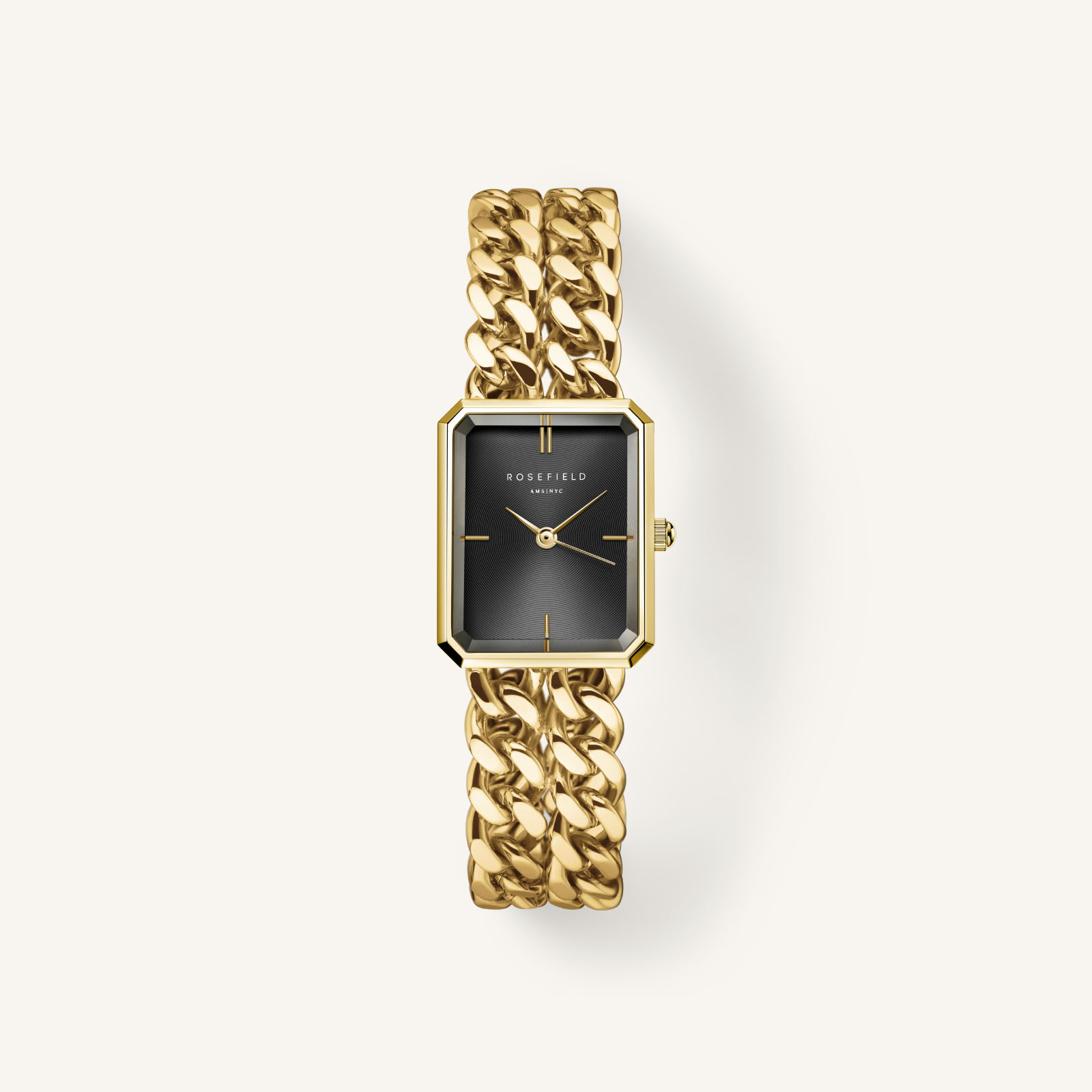 Studio Double Chain Black Gold - Jewellery and Watches